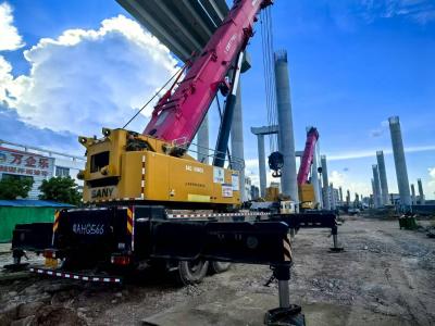 중국 2022년 새니 사용된 SAC3500 크레인 93m의 본부름, 36m의 지브, 120톤의 반중량 판매용