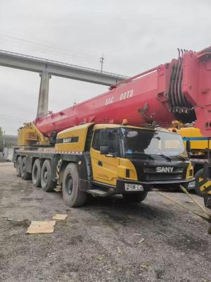 중국 2021년 새니 사용된 SAC2600T8 크레인은 81m의 붐, 36m의 지브, 그리고 90톤의 반중량으로 구성되어 있습니다. 판매용