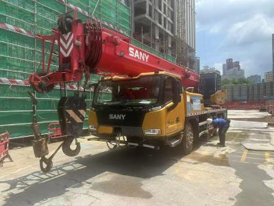 중국 2022년 Sany 중고 크레인 STC250C5 메인 붐: 42.5m 지브: 9m 카운터웨이트: 6.8톤 훌륭한 작동 상태. 판매용