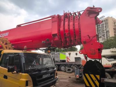 China 2012 Sany SAC3500T Used Crane: Main Boom 70m, Auxiliary Boom 42m, Tower Boom 78m, Counterweight 140 Tons, Excellent Working Condition. for sale
