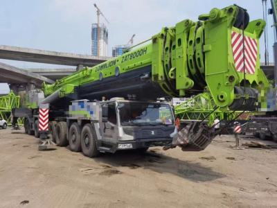 China 2020 Zoomlion ZAT8000H Gebraucht-Kran: Hauptausleger 92m, Spitze 45m, Gegengewicht 135 Tonnen, Betriebsstunden 1141h, ausgezeichneter Arbeitszustand. zu verkaufen