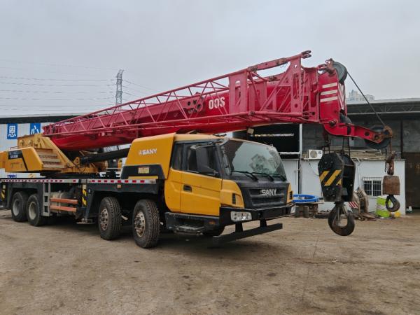 Quality 2017 Sany STC500S Used Crane: 43.5m Main Boom, 16m Jib, 6.6-Ton Counterweight, Excellent Working Condition. for sale