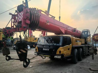 China Max Load Capacity 130 Tons SANY Truck Crane Featuring Electronic Proportional Control and 175m Auxiliary Boom Length for Construction Projects for sale
