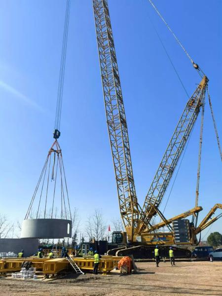 Quality XGC500-1 500-Ton Crawler Crane | 2021 | 126m Boom | XCMG for sale