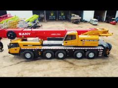 China SANY SAC180T 180 Ton Crane 2 Mercedes Benz Engine Main Arm 62m Secondary Arm 43m
