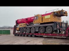 2023 Sany 사용된 크레인 SAC2200C8-8 메인 붐 88m 지브 20m 반중력 74t 실행 시간 1920h 마일리지 6367km 우수한 작업 상태