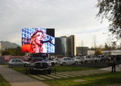 China P10 Outdoor Vehicle Mounted Advertising LED Display Large Outdoor Mobile Video Wall for sale
