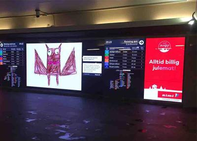 China P1.56 800nits Brightness Large LED Video Wall Indoor Advertising LED Display Screen for sale