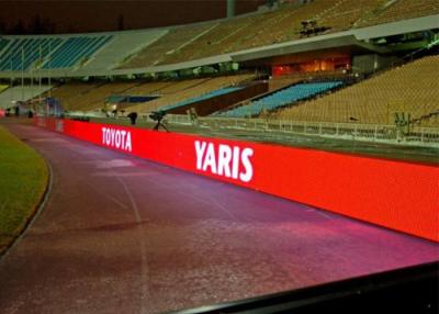 China P20 Epstar DIP346 1R1G1B Full Color Front Maintenance Stadium Perimeter LED Display for sale