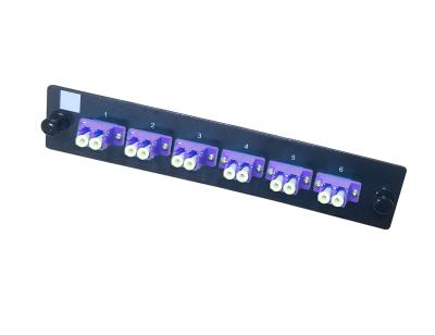 China O quadro de distribuição de fibra ótica 1U de ODF 48F retira modular para adaptadores do ST FC do SC LC à venda