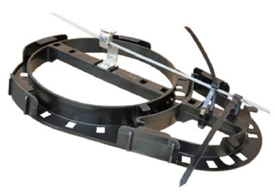 Cina Ovale dell'unità 19inch della bobina di stoccaggio del cavo a fibre ottiche della plastica dei pp per il cavo di lunghezza di 12m in vendita