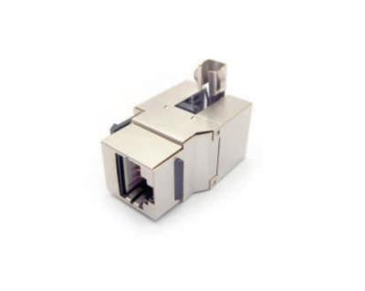 中国 Toolless CAT6Aはジャック台形CAT6Aの台形カプラーを180度保護した 販売のため