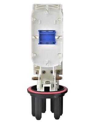 Cina ABS verticale IP68 di recinzione del giunto della fibra 48F impiombare chiusura per cavo a fibre ottiche in vendita