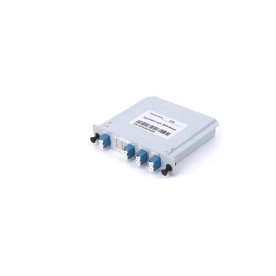 Cina WDM a fibra ottica 4/8/16channels 100G/200G di lunghezza d'onda del multiplexor denso di divisione in vendita