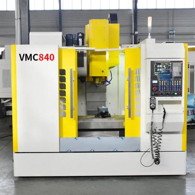 China Iron Vertical VMC CNC Milling Machine System VMC840 Three Axis for sale