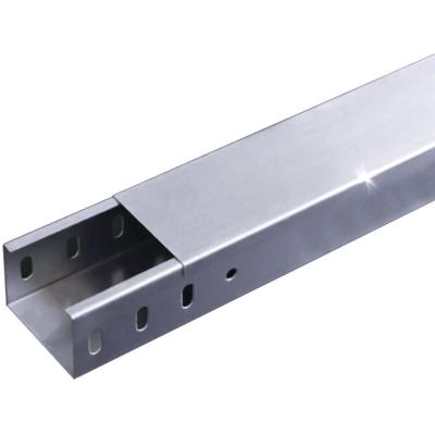 China Customized Stainless Steel Cable Tray Rustproof Hot Dipped Galvanized Trunking for sale