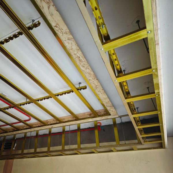 Quality False Ceiling Light Steel Keel Profiles C Channel Gypsum Board Metal Track For for sale