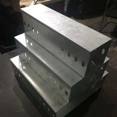 China OEM Perforated Metal Cable Tray Carbon Steel / Stainless Steel / Aluminum Alloy Cable Support Tray for sale