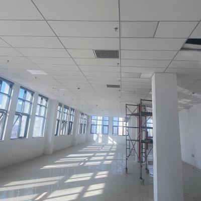 China 60X60 Roof Ceiling Mineral Fiber Board Acoustic Mineral Fiber False Ceiling ISO9001 for sale