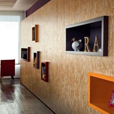 China Osb Chip Board Plywood 4x8 Sheets OSB Particle Board Plywood Panels For Cabinets Home Decorative for sale
