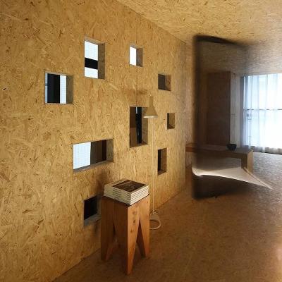 China Osb Chip Board Plywood 4x8 Sheets OSB Particle Board Plywood Panels For Cabinets Home Decorative for sale