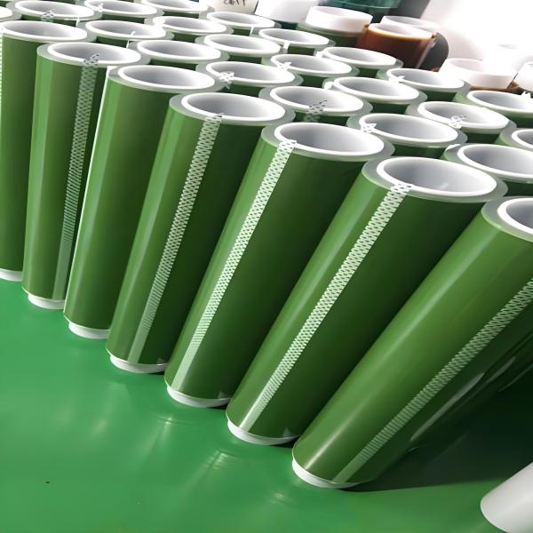 Quality Nomay Green PET High Temperature Tape 220℃ Heat Resistant No Residue Bright Green for High Visibility for sale