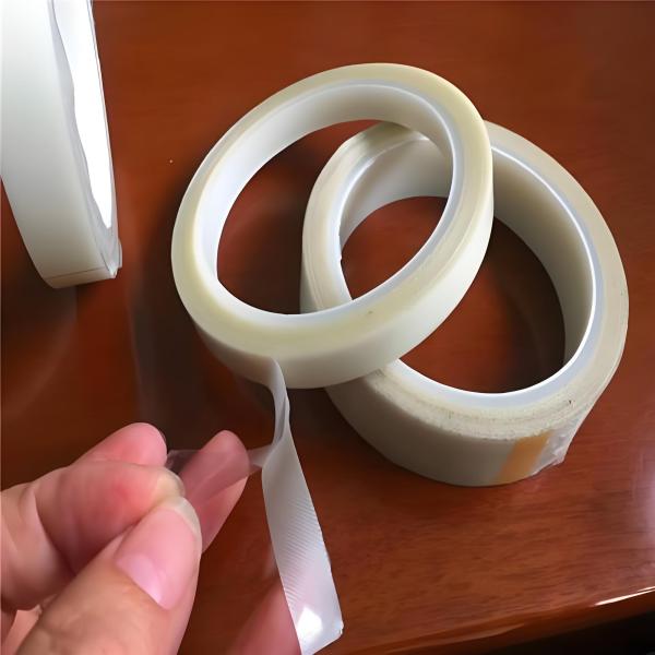 Quality Double-sided PTFE Teflon Tape with High Temperature 300℃ Resistance Anti-slip Fixing and Low Friction for sale