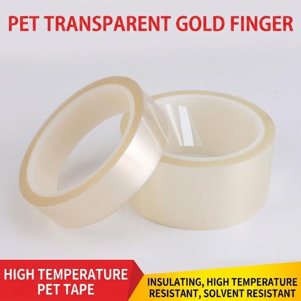 Quality Optical Grade Transparent Polyimide Tape with High Temperature Resistance and Light Transmittance ≥88% for Precision Electronics for sale
