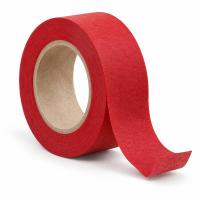 Quality Red High Temperature Masking Tape / Red Crepe Paper Tape / Silicone Adhesive for sale