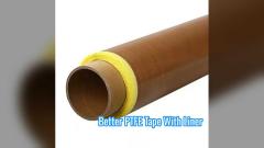 Premium PTFE Fiberglass Tape With Yellow Release Liner