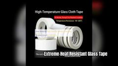 High Temp Glass Fiber Tape Industrial Heat Shielding