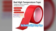 Nomay Red High Temp Tape Residue Free PCB Marking Solution