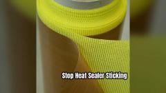 High Temperature PTFE Fiberglass Tape for Heat Sealers