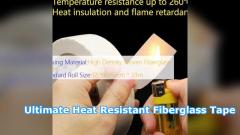 High Heat Resistant Glass Fiber Tape for Insulation