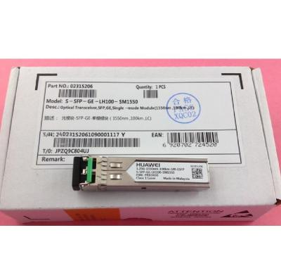 중국 화웨이  NE60 SFP OSG010N05를 위한 화웨이 S4016067 에스프피 1.25G-eSFP-SMF-1550nm-100km-commercial 판매용