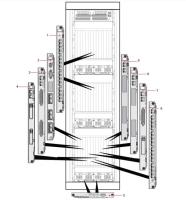 China USN9810 Rear Board 03053222 CN21LFIA CGA ,Logic Function Interface A for sale