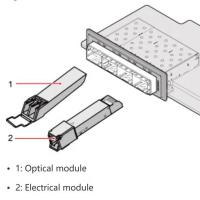 China USN9810 Optical and Electrical Modules 34100099 1000BASE-T -SFP RJ45Electrical Module for sale