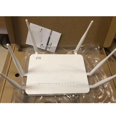 China ZTE F680 V4.0 4GE+2POTS WIFI USB High Dual Band WIFI+2USB ZTE GPON ONT ONU F680 HGU VOIP FTTH for sale