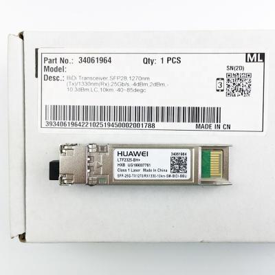 China Huawei BIDU-RRU-BBU SFP-25G-TX1310/RX1270-10KM-SM BiDi-25G-10km-1270/1330  34061964 34061965  LTF2325-BH+ LTF3225-BH+ for sale