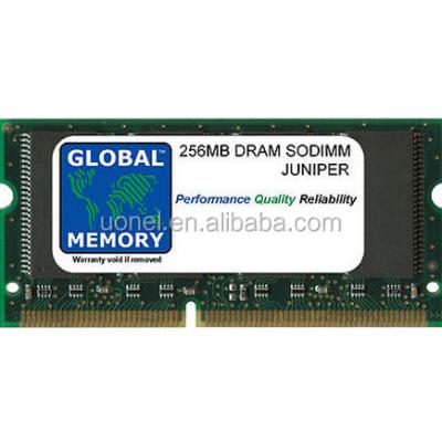 China Juniper ERX-GEFE256M-UPG,Memory Upgrade Kit: includes 256MB memory (1 X 256MB SODIMM) to upgrade a 128MB GE/FE-8 line module to for sale