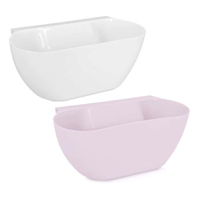 China Creative Plastic Wastebaskets, Multifuctional Hanging Trash Can Waste Bins Deskside Recycling Garbage Container for sale