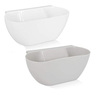 China Creative Plastic Wastebaskets, Multifuctional Hanging Trash Can Waste Bins Deskside Recycling Garbage Container for sale