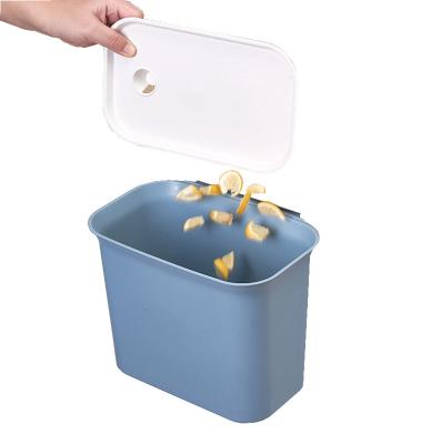 China Multifuctional Hanging Trash Can Waste Bins Garbage Containers Cabinet Wastebaskets for sale