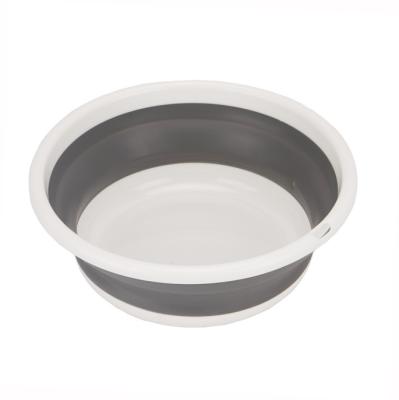 China Small Collapsible Tub Portable Folding Washbasin Space Saving Storage Container for sale