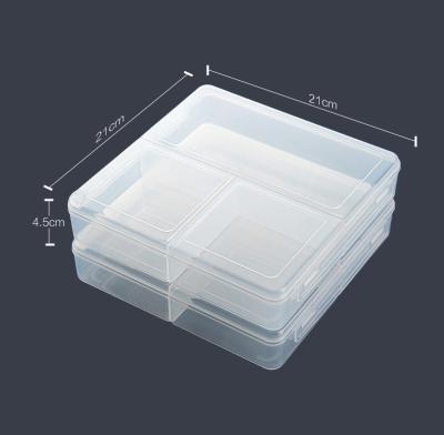 China Food Storage Container with Lid 3 Compartments Stackable Portable Freezer Storage Containers for sale