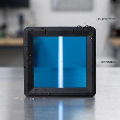 China IP65 Fingerprint Sensor Module 9H Glass Live Finger Detection Electromagnetic Signature Pad for sale