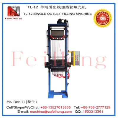 China TL-12 Single Outlet-Wire Cargtridge Heater Filling Machine for sale