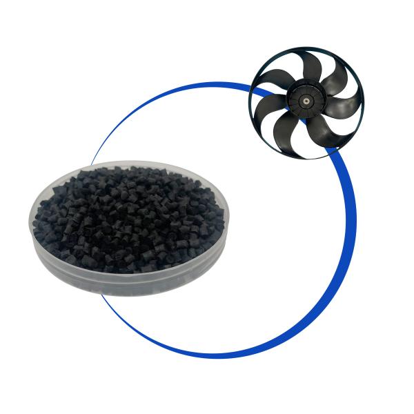 Quality High Strength Pa66 Glass Fiber Reinforced Polyamide 25Kg/Bag For Automotive Engine Cooling Fans for sale