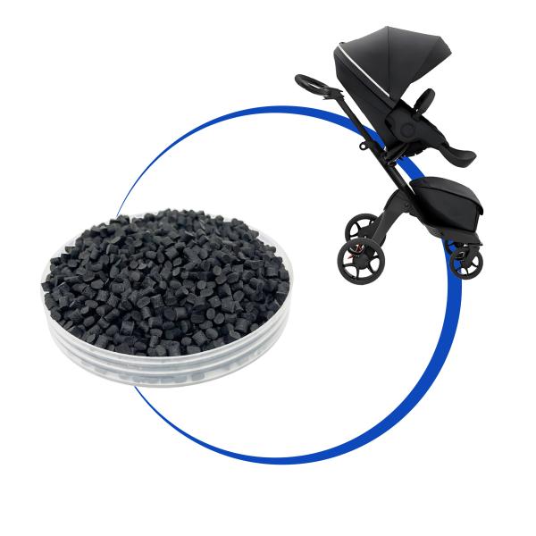 Quality Durable Impact Resistant Nylon PA66 Pellets For Baby Stroller Accessories for sale