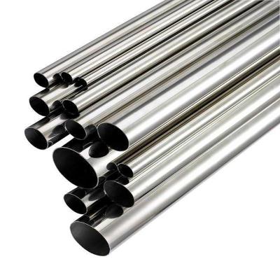 China stainless steel drainage pipe 1 inch flexible exhaust pipe stainless steel 0.5mm thick 201 301 stainless steel pipe for sale